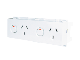E&S Electrical Wholesalers Online | 4SSO25D Twin Switched Socket Outlet ...