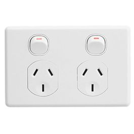 E&S Electrical Wholesalers Online | C2025 Clipsal Classic Double Power ...